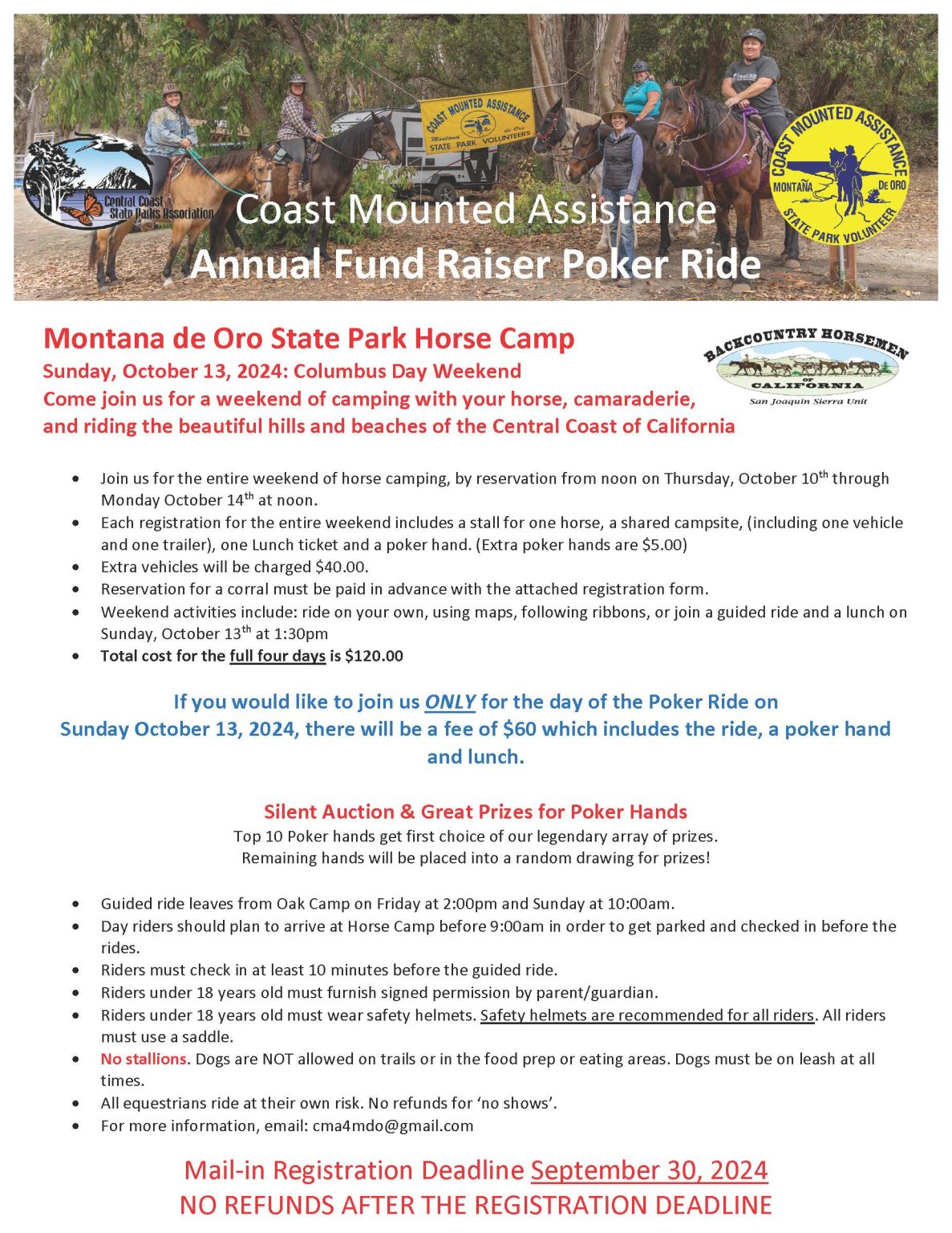 Rocky Mountain Horse Association | October 13th: Coast Mounted ...